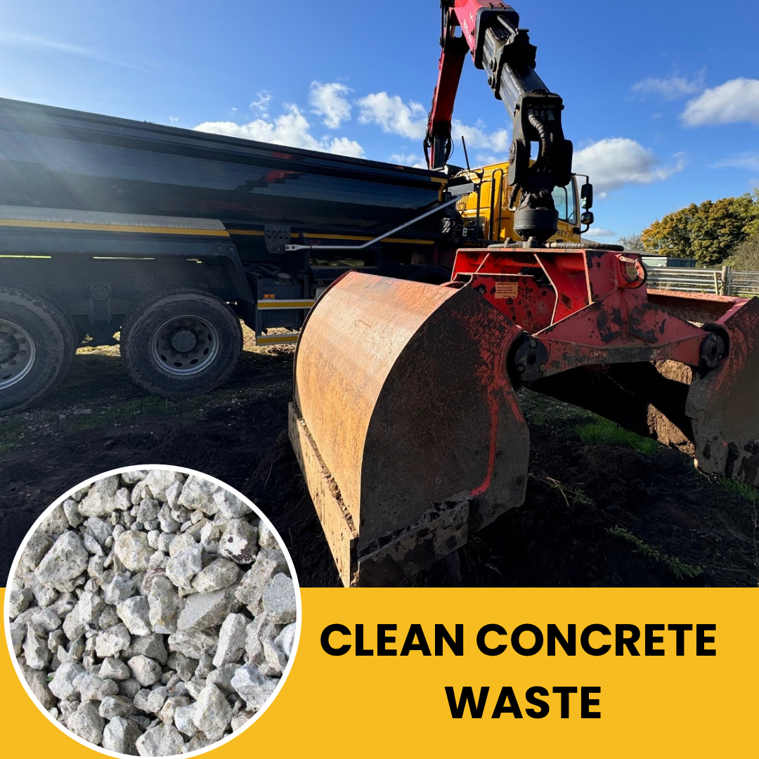 Clean Concrete Muck Away | Grab Hire Newark - Nottingham - Grantham ...